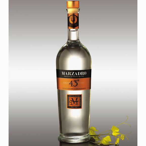 LE MARZADRO Grappa 43 % Vol. Distilleria MARZADRO